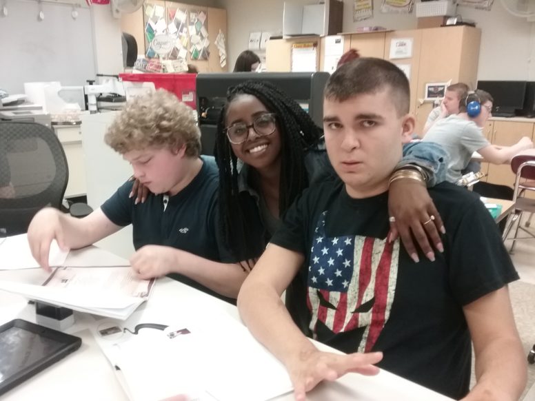 Year Book Signing at Alpha High School - Alpha School