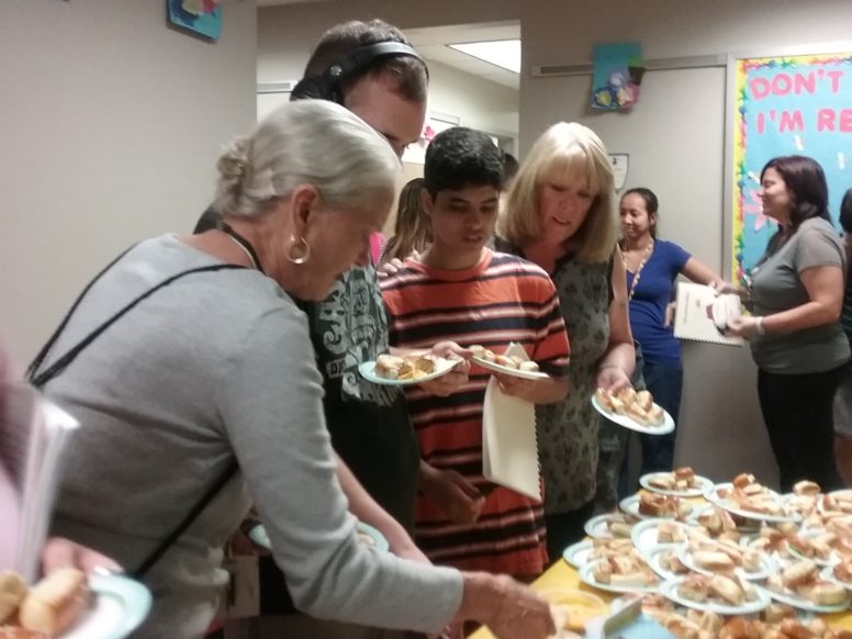Year Book Signing at Alpha High School - Alpha School