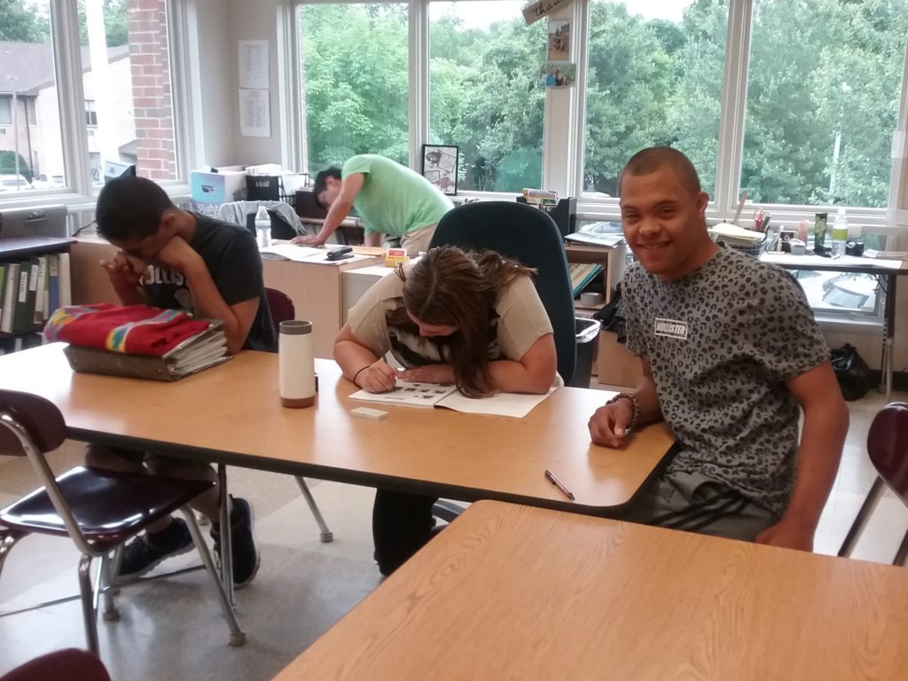 Year Book Signing at Alpha High School - Alpha School